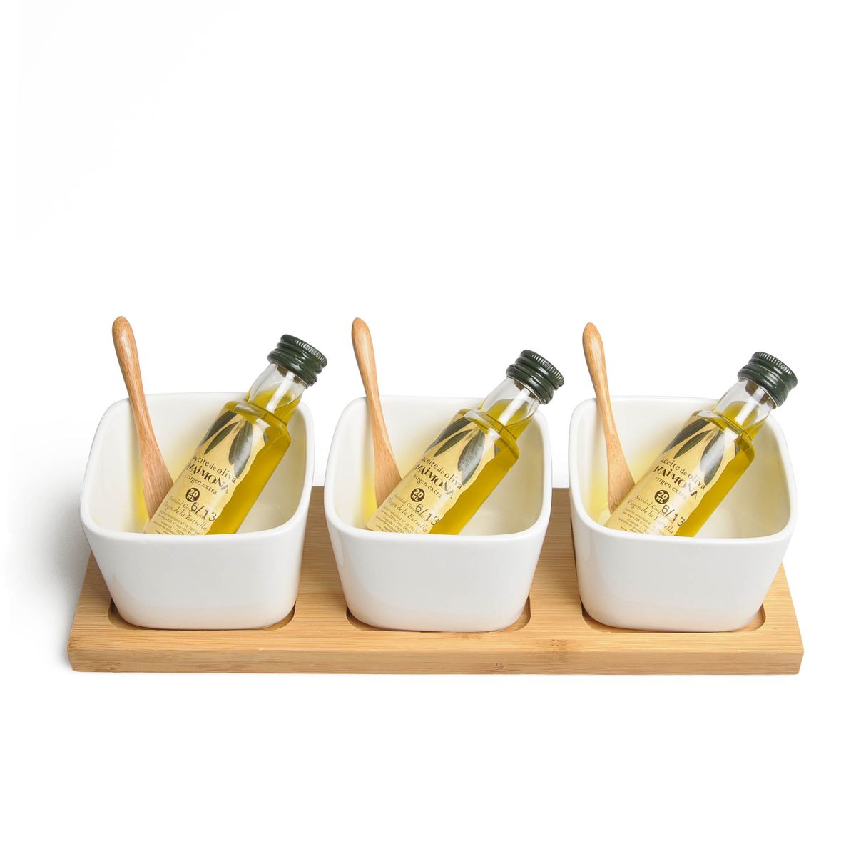 Schalen auf einem Bambus-Brett | Asiatisch kochen | Dille & Kamille