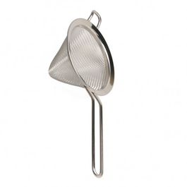 Conical sieve with handle, stainless steel, Ø 10 cm | Sieves | Dille ...