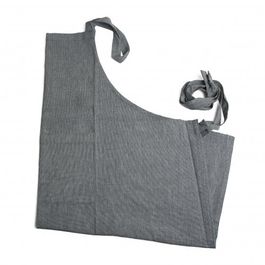Apron, cotton, dark grey blend | Kitchen aprons | Dille & Kamille
