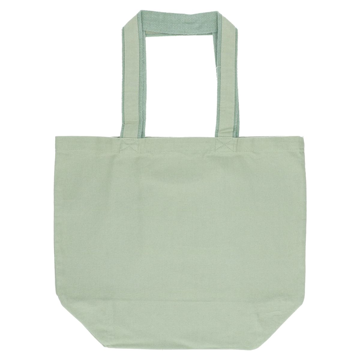 Shopper, bio-katoen, groen, 44 x 35 cm online kopen?| Dille & Kamille