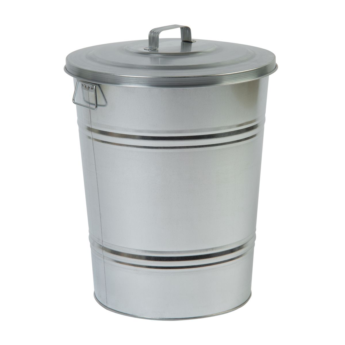 Dustbin tapered, zinc, 75 l | Rubbish bins | Dille & Kamille