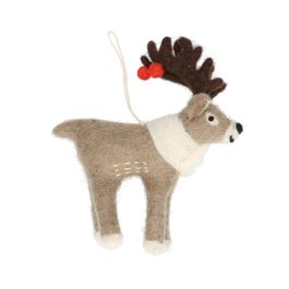 Kersthanger, rendier Olen, actie Wereld Natuur Fonds