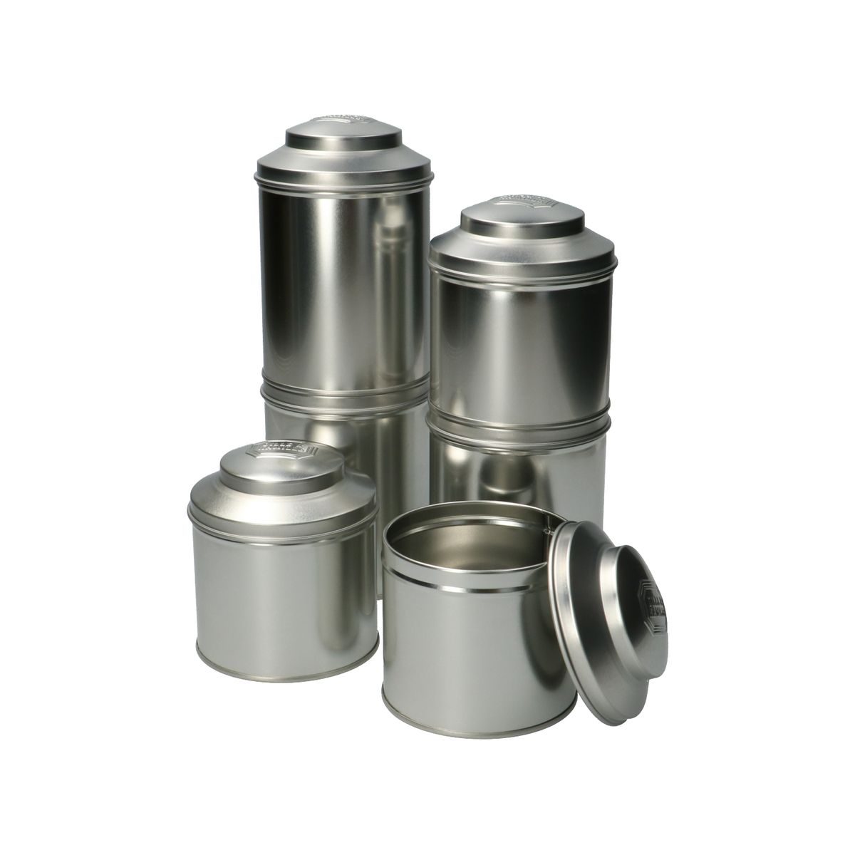 Boîte à thé métallique, empilable, petit | Ranger & conserver chez ...