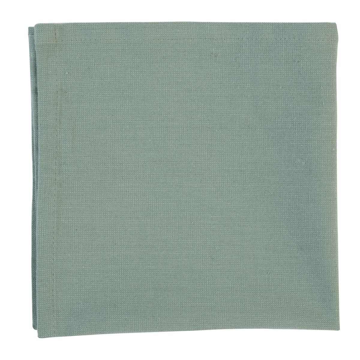 Servet, bio-katoen, groengrijs gemêleerd online kopen?| Dille & Kamille