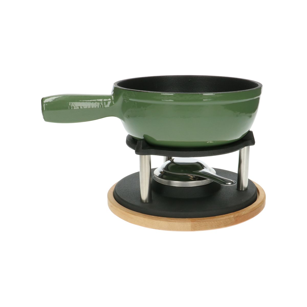 Fondue réchaud, fonte, noir | Poêles & casseroles chez Dille & Kamille