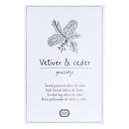 Geurzakje, vetiver & ceder | Geur in huis | Dille & Kamille