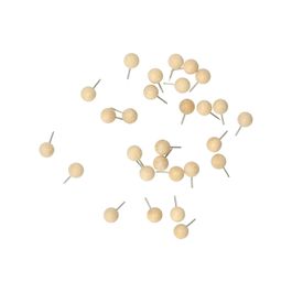 Drawing pins, beech wood, 30 pieces | Writing & hobbies | Dille & Kamille