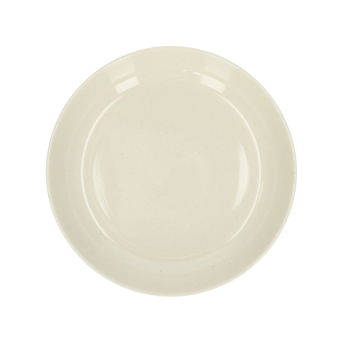 Tiefer Teller, Steingut, beige, Sprenkel, Ø 22,5 cm | Service | Dille ...
