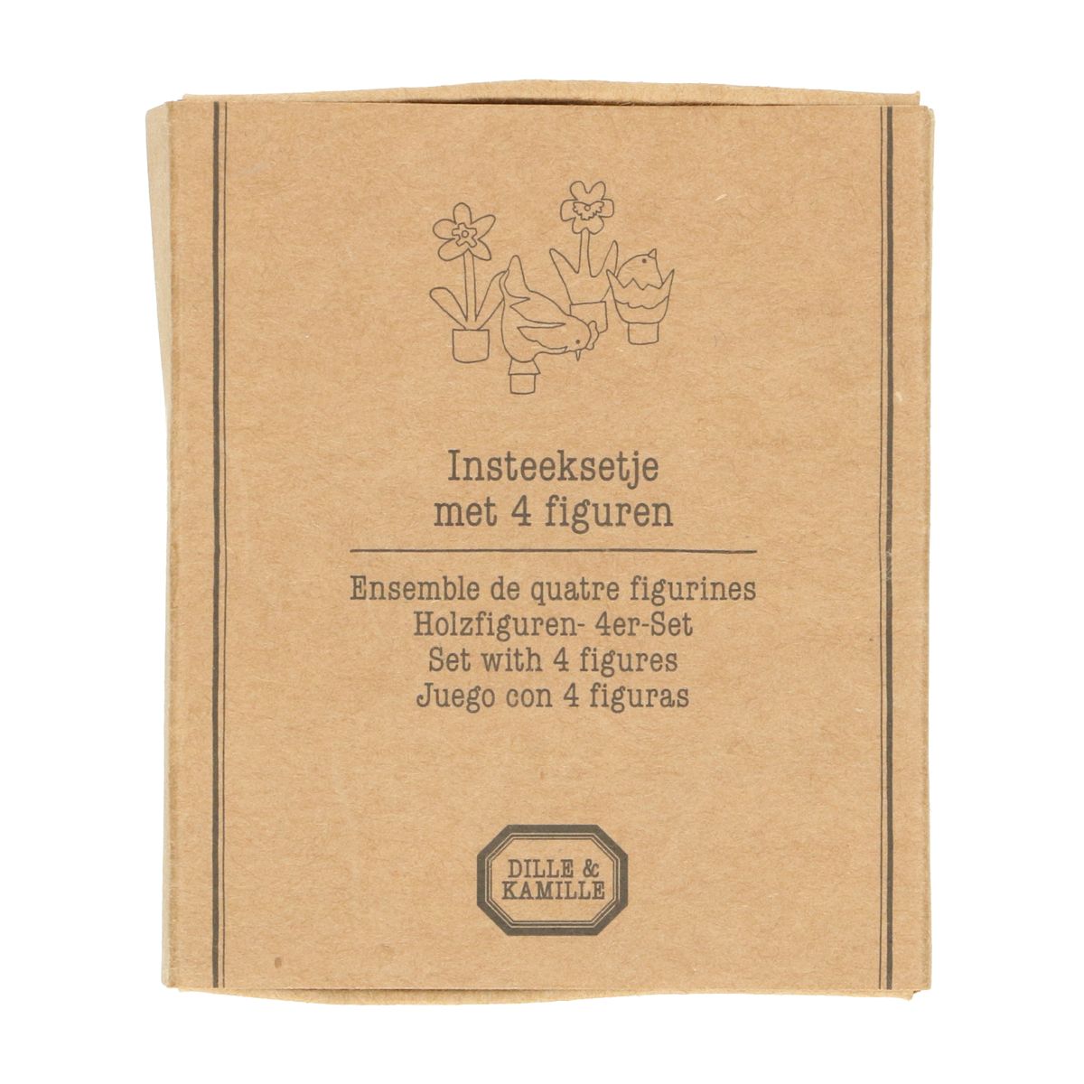 Stekers voor jaarring, lente, hout, set van 4 online kopen?| Dille ...
