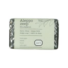 Aleppozeep, houtskool, blok 100 gram | Bad & douche | Dille & Kamille
