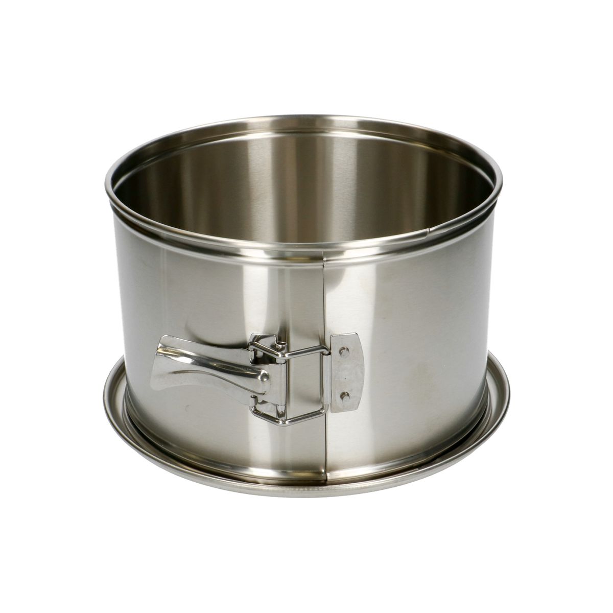 Recycled stainless steel, high-rimmed, springform pan, 18 cm x 12 cm ...