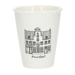 Mug facade, Amersfoort, porcelain, 200 ml | Mugs facade | Dille & Kamille