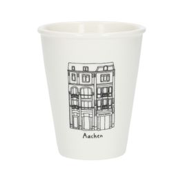 Mug facade, Aachen, porcelain, 200 ml | Mugs | Dille & Kamille