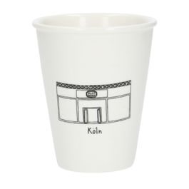 Mug facade, Cologne, porcelain, 200 ml | Mugs facade | Dille & Kamille