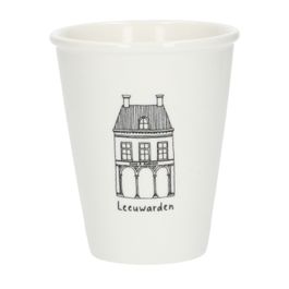 Mug facade, Leeuwarden, porcelain, 200 ml | Mugs facade | Dille & Kamille