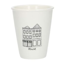 Mug facade, Utrecht, porcelain, 200 ml | Mugs facade | Dille & Kamille