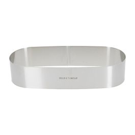 Stainless steel cake ring, 24 x 9 x 5 cm, PFAS-free | Baking tins ...