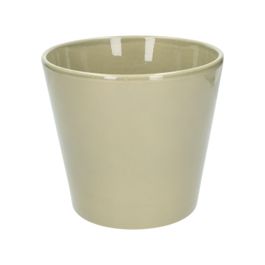 Flower pot, earthenware, soft green, ⌀ 17.5 cm | Plant pots | Dille ...