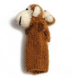 Monkey with child finger puppet | Stocking fillers | Dille & Kamille